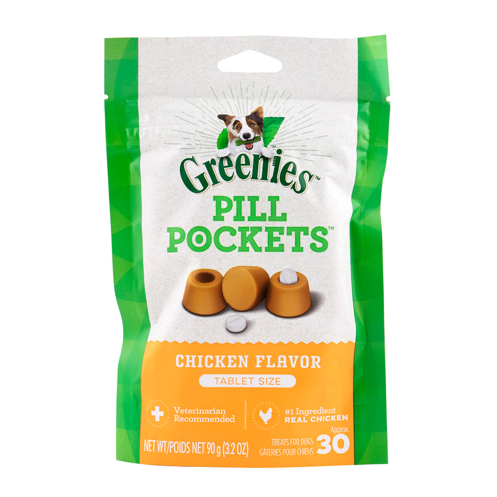 Greenies Pill Pockets for Dog - Chicken Flavour – Mahogany Veterinary ...