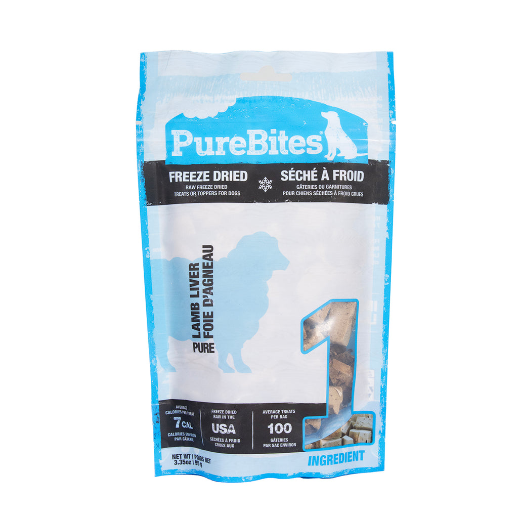 Purebites Treat Canine- Lamb Liver – Mahogany Veterinary Clinic