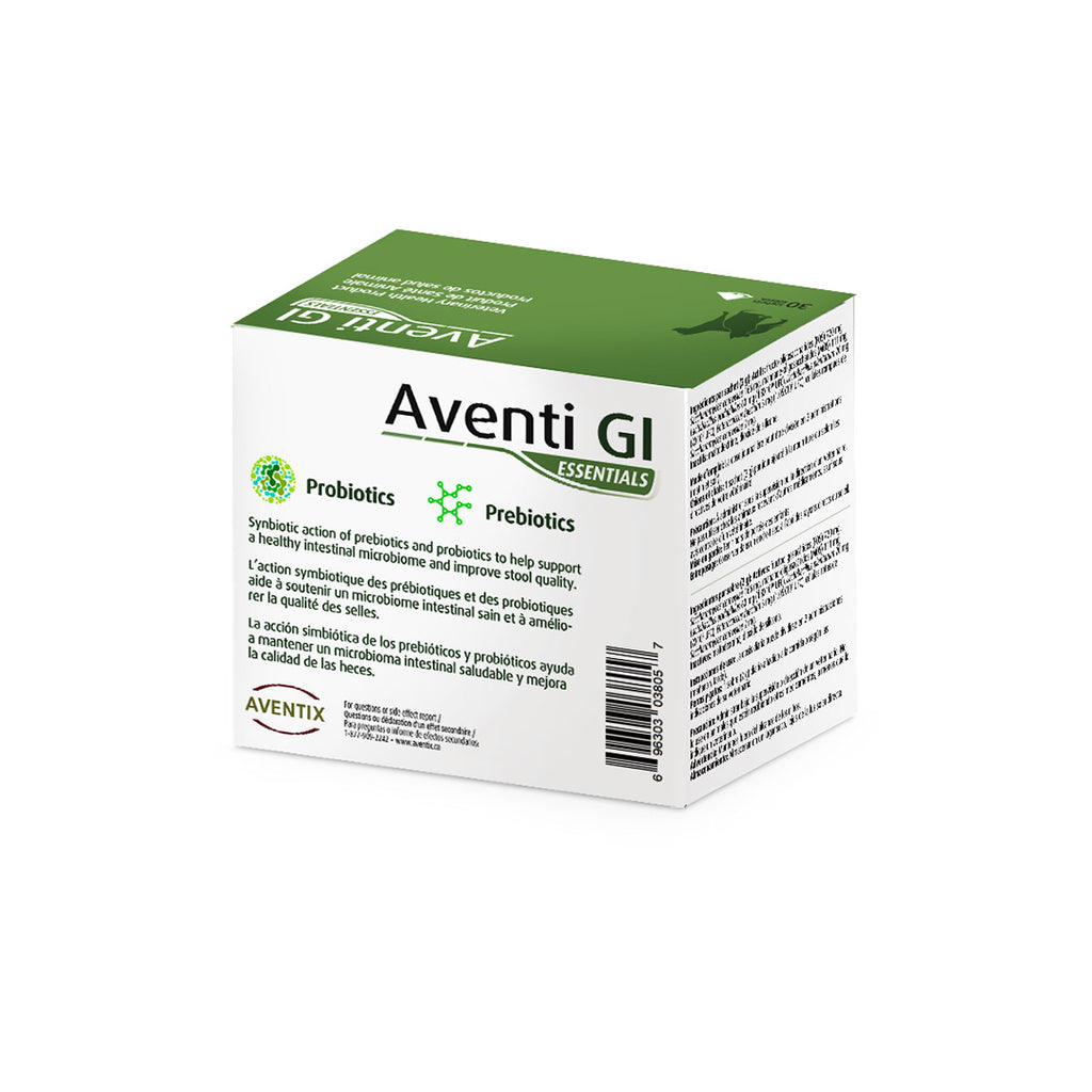 Aventi GI Essentials Prebiotic & Probiotic Supplement for DOGS & CATS ...